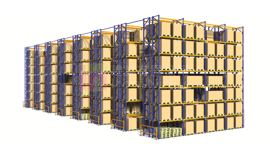 Very Narrow Aisle Racking System - Iron-Nique